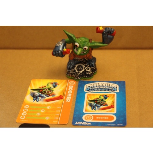 Skylanders 3 Boomer Com Card + Adesivo | Shopee Brasil
