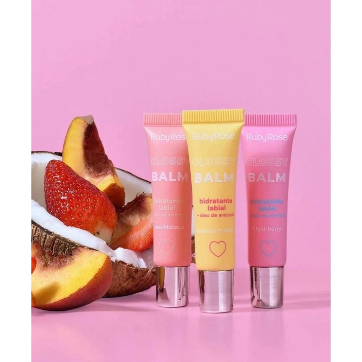 GLOSS RUBY ROSE GLOSSY BALM | Shopee Brasil
