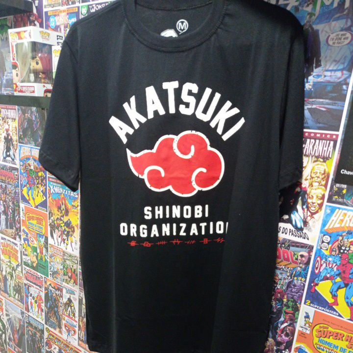 Camisa Naruto - Akatsuki | Shopee Brasil
