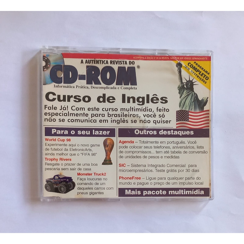 Revista Do Cd-Rom N° 36 - Pc | Shopee Brasil