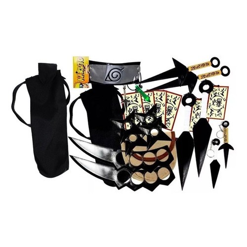Kit Kunai Naruto Ninja Bandana Naruto Yondaime Tsunade K144 | Shopee Brasil