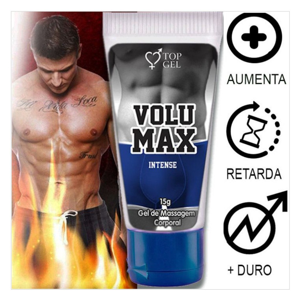 GEL PARA AUMENTAR O PENIS VOLUMAX 15ML TOPGEL | Shopee Brasil