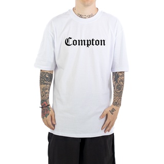 Camiseta Compton Oversized Streetwear | Shopee Brasil