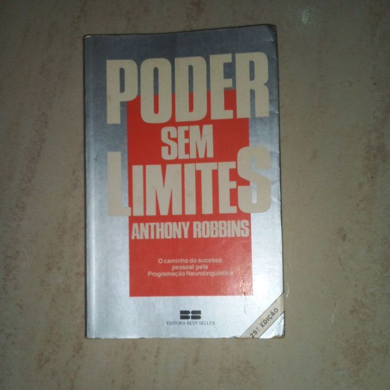 Poder Sem Limites - Anthony Robbins | Shopee Brasil