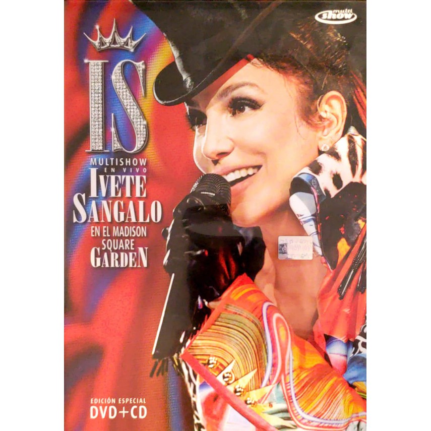 DVD Ivete Sangalo - Ao Vivo no Madison Square Garden | Shopee Brasil