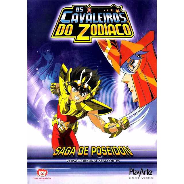 Os Cavaleiros do Zodíaco A Saga de Poseidon Volume 19 DVD lacrado | Shopee Brasil