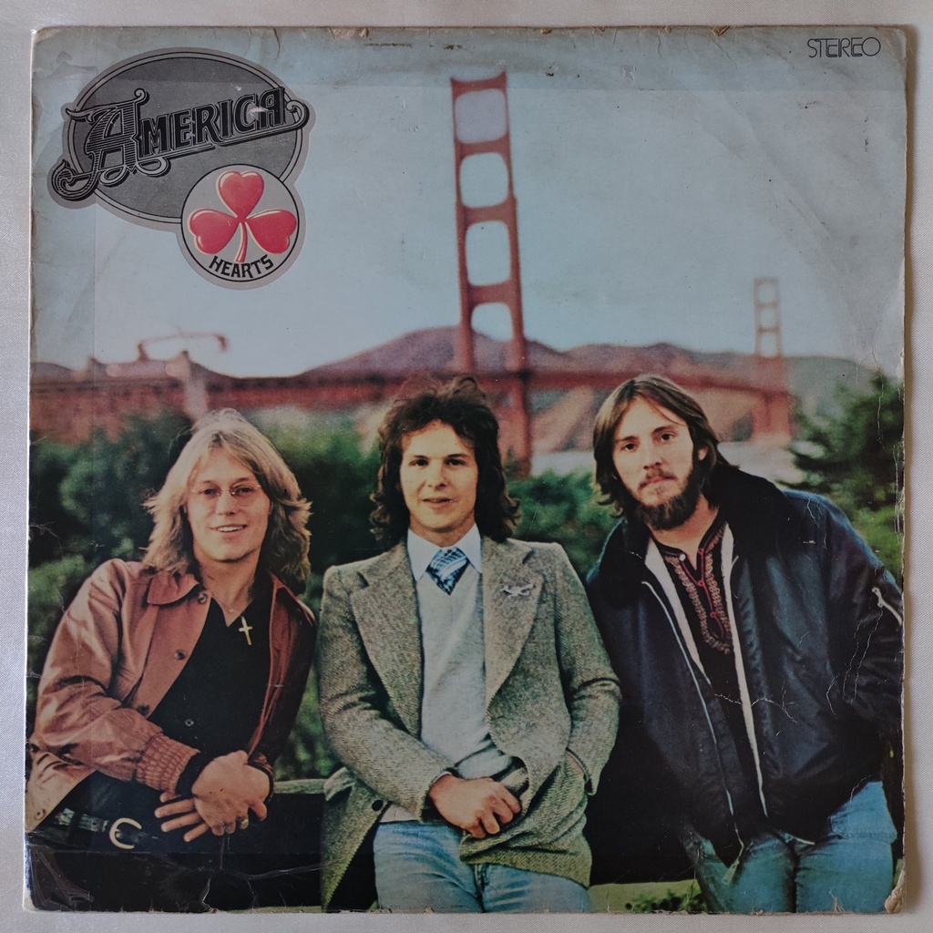 DISCO DE VINIL LP - AMERICA – HEARTS (1975) | Shopee Brasil