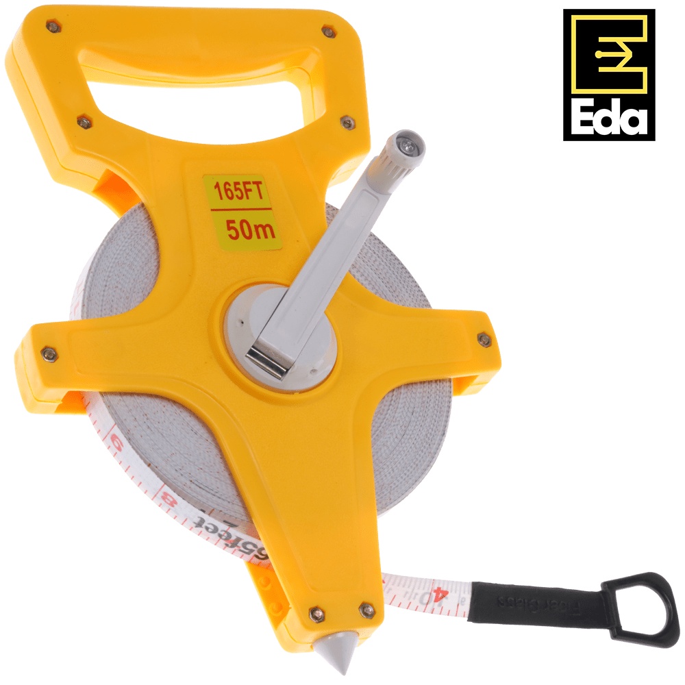 Trena Longa Fita De Fibra Vidro Caixa Aberta 50m x 13mm Eda 7yg ...