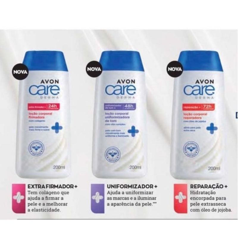 Hidratante Corporal Avon Care 200 ml a escolher | Shopee Brasil