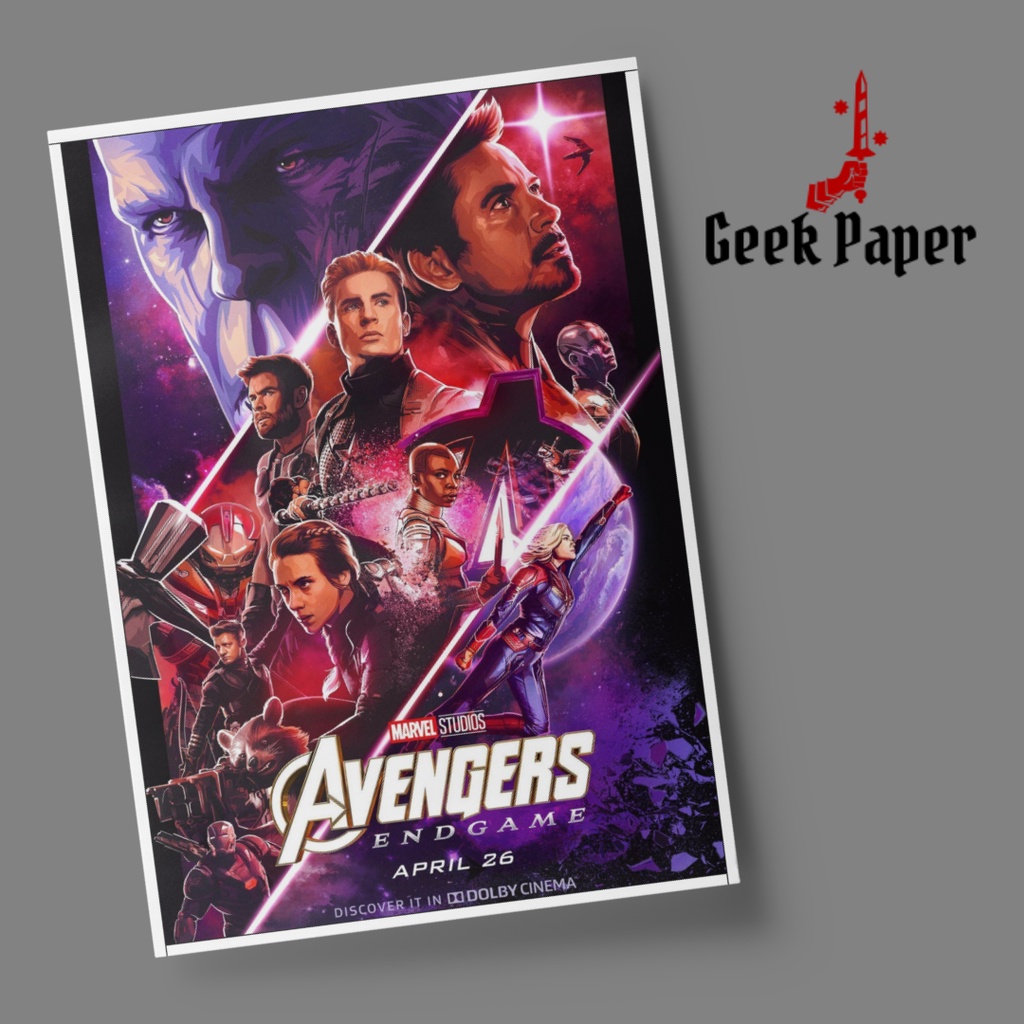 Poster Cartaz Fotográfico Avengers Vingadores Guerra Infinita Ultimato ...