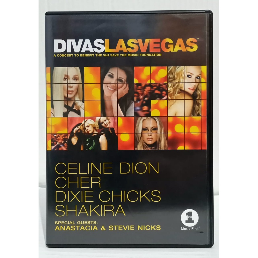 Dvd Divas Las Vegas (Celine Dion, Cher, Shakira, Dixie Chicks ...