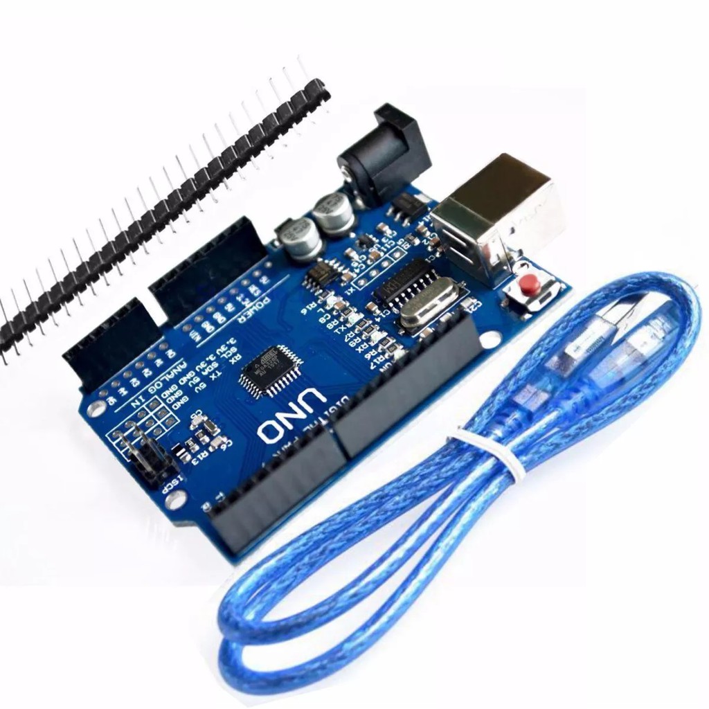 Placa Compatível Com Arduino Uno Atmega 328 Smd Com Cabo Usb | Shopee ...