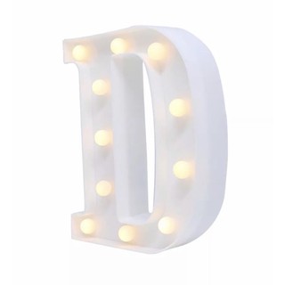 Luminária de led decorativo em formato letra para festa 1084-3 | Shopee ...