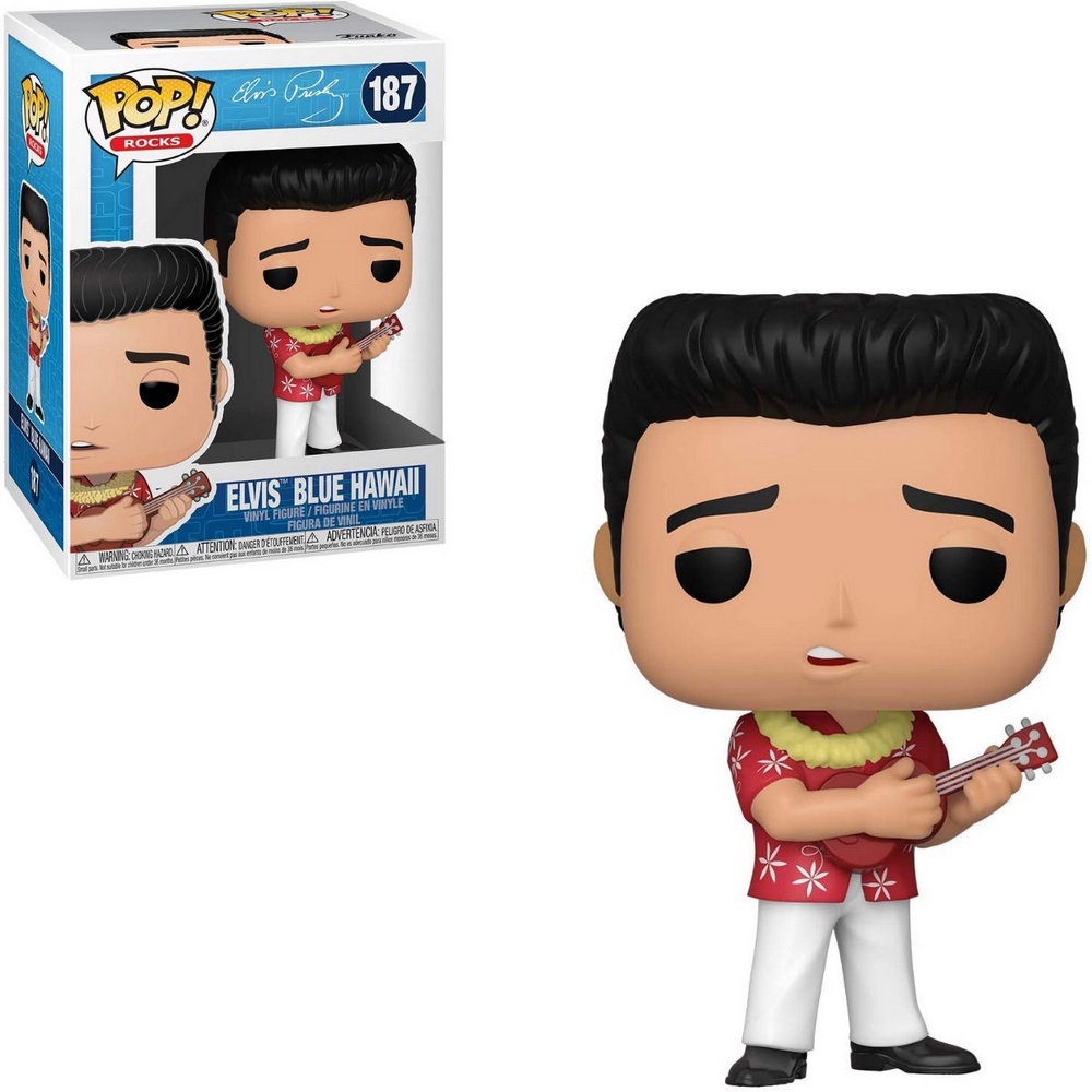 Funko Pop Elvis Presley Elvis Blue Havaii 187 | Shopee Brasil