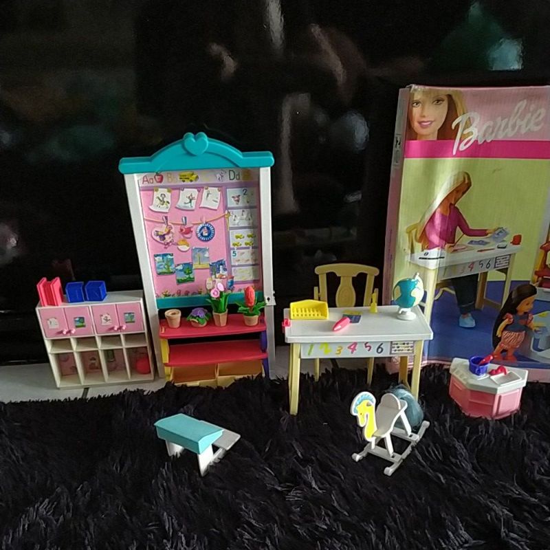 Barbie Escola Da Shelly Playset Anos 2000 Original Mattel | Shopee Brasil