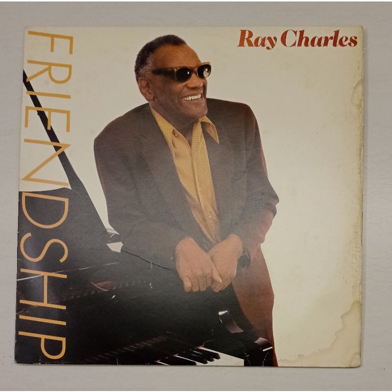 DISCO LP - RAY CHARLES - FRIENDSHIP (1984) | Shopee Brasil
