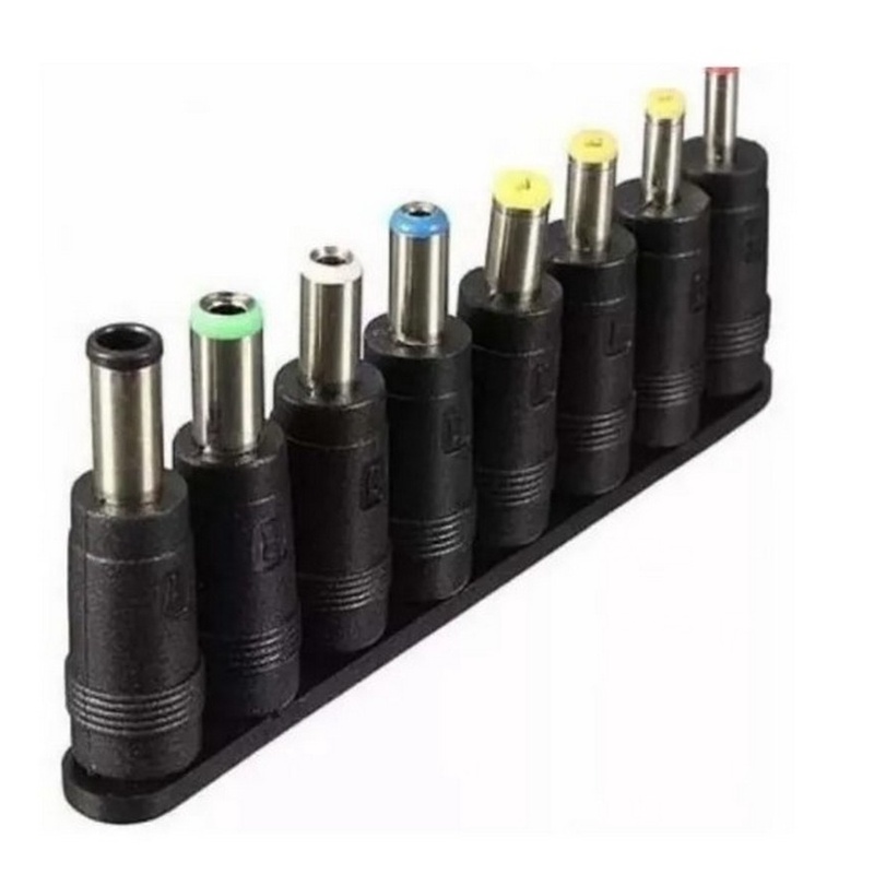 Kit Plugs Adaptador Conector Para Fonte 8 tipos entrada 5,5 mm | Shopee ...