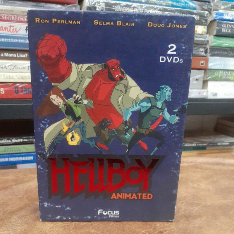 BOX 2 DVDs Hellboy Animated - Focus Filmes | Shopee Brasil