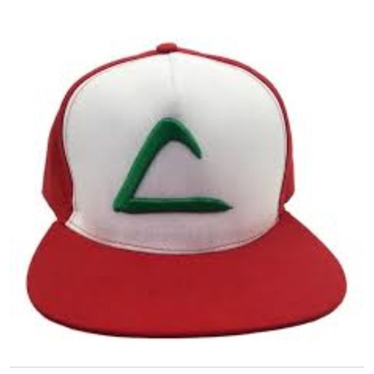 Boné Ash Pokémon Adulto com Regulagem ve | Shopee Brasil