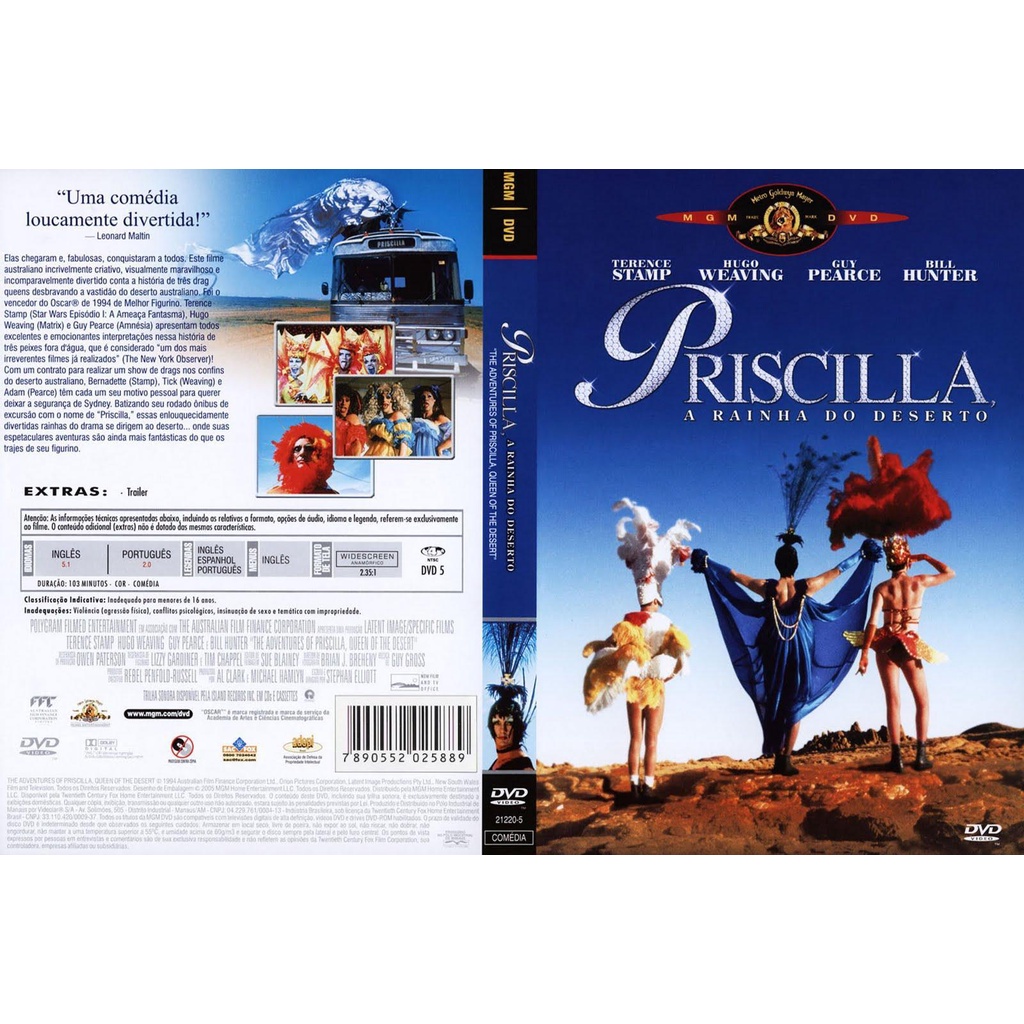 Priscilla A Rainha Do Deserto Dvd lacrado | Shopee Brasil