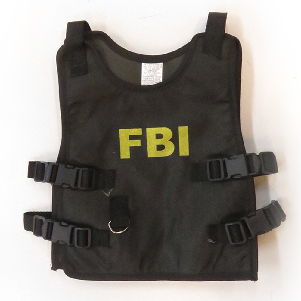 Colete Cosplay Policial FBI infantil | Shopee Brasil
