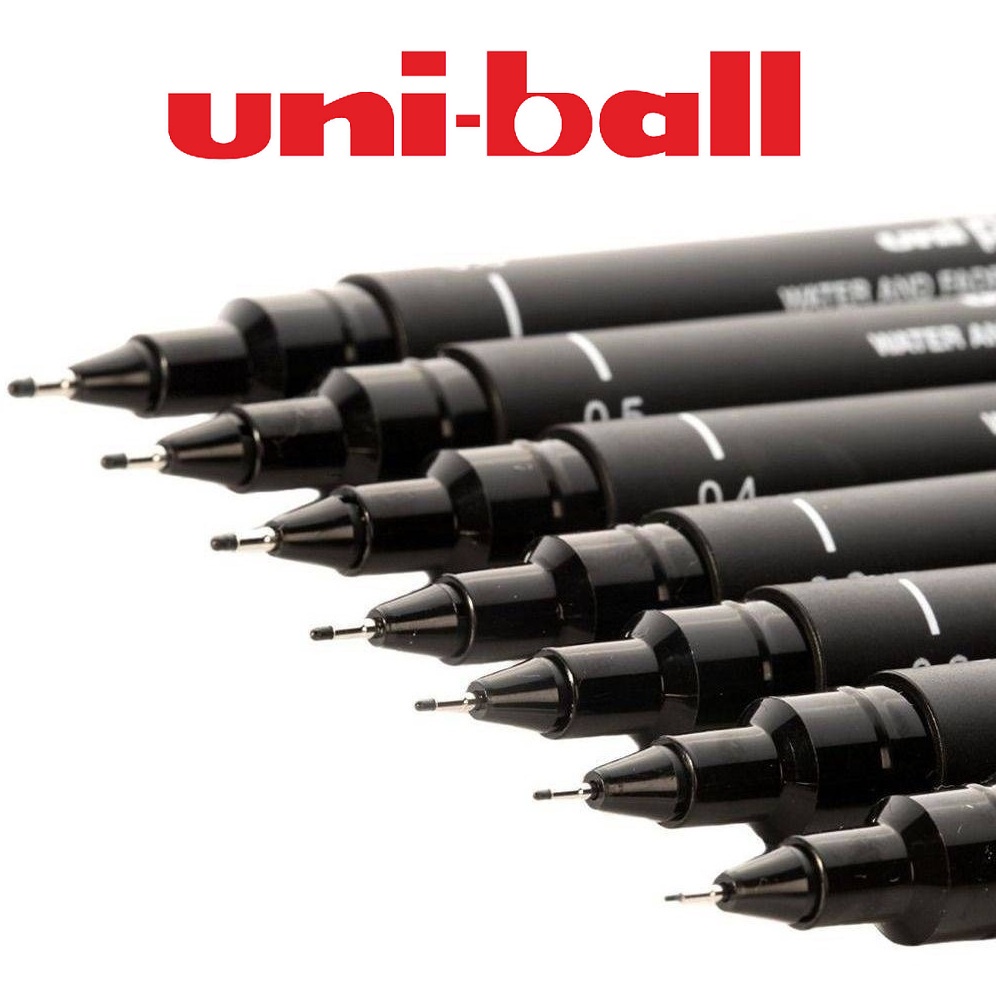 Caneta Nanquin Profissional Fine Line - UniPin | Shopee Brasil