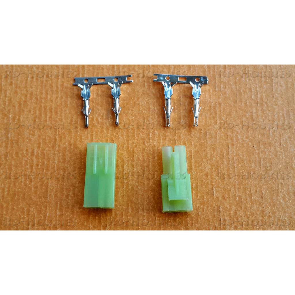 Conector E Plug Mini Tamiya 10 Pares Macho E Femea | Shopee Brasil