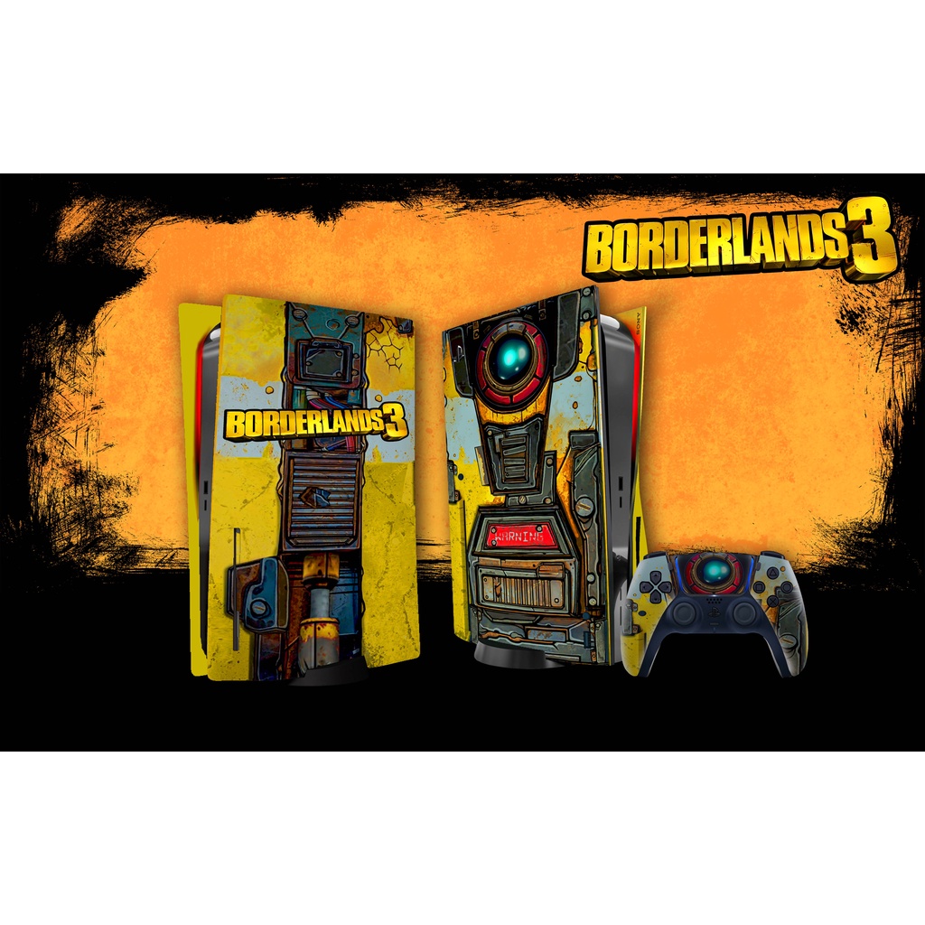 Skin PS5 PLAYSTATION 5 BORDERLANDS 3 CLAPTRAP | Shopee Brasil