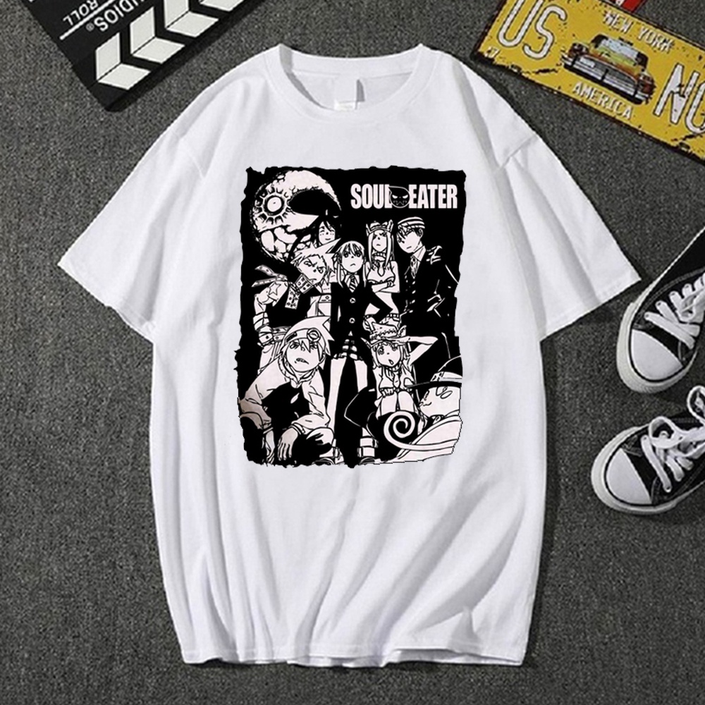 Camiseta Basica Camisa Soul Eater Personagens Death Weapon Meister ...