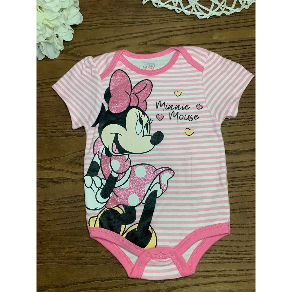 KIT BODY MINNIE DISNEY ORIGINAL 24M | Shopee Brasil