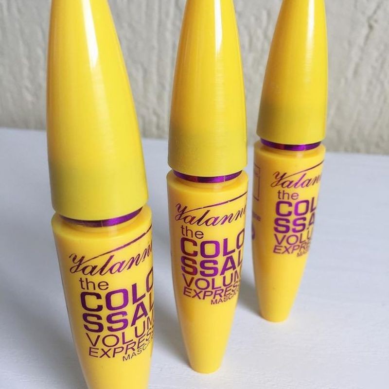 Máscara Para Cílios Rímel Colossal Maquiagem Máscara de Cílios Colossal ...