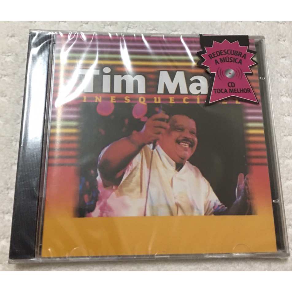 Cd Tim Maia - Inesquecível - Lacrado | Shopee Brasil