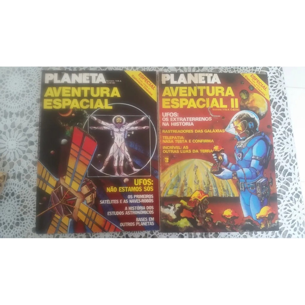 Revista Planeta Aventura Espacial-n:109 e 110 (leia A Descricao ...