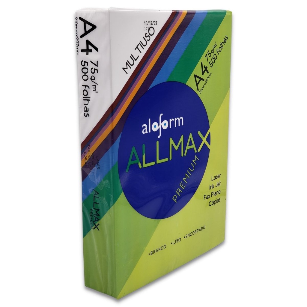 Papel A4 Sulfite Office 210x297 75g 500 Folhas | Shopee Brasil