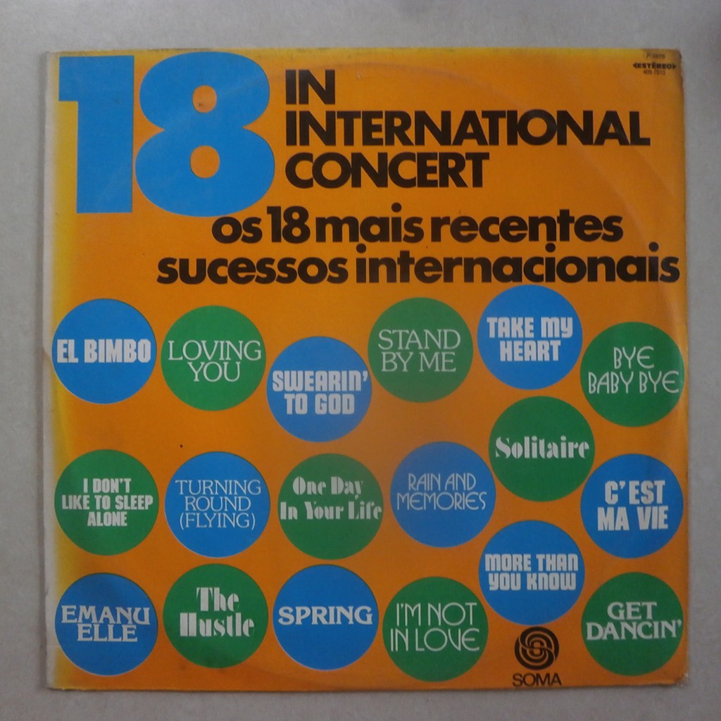 Lp 18 in international concert 1975, disco de vinil | Shopee Brasil
