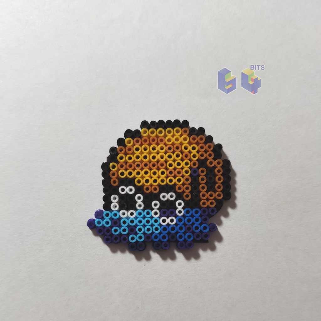 [Pokémon FireRed / LeafGreen] Chaveiro/Ímã de pixel art (perler beads ...