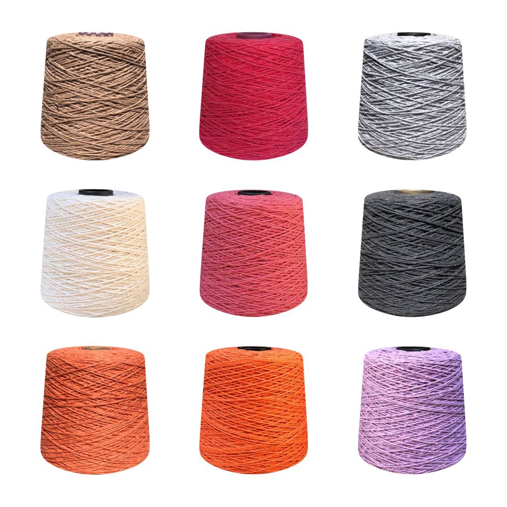 Barbante Colorido Número 6 Fios Linha Para Crochê 1 kg Crochetka Cores ...