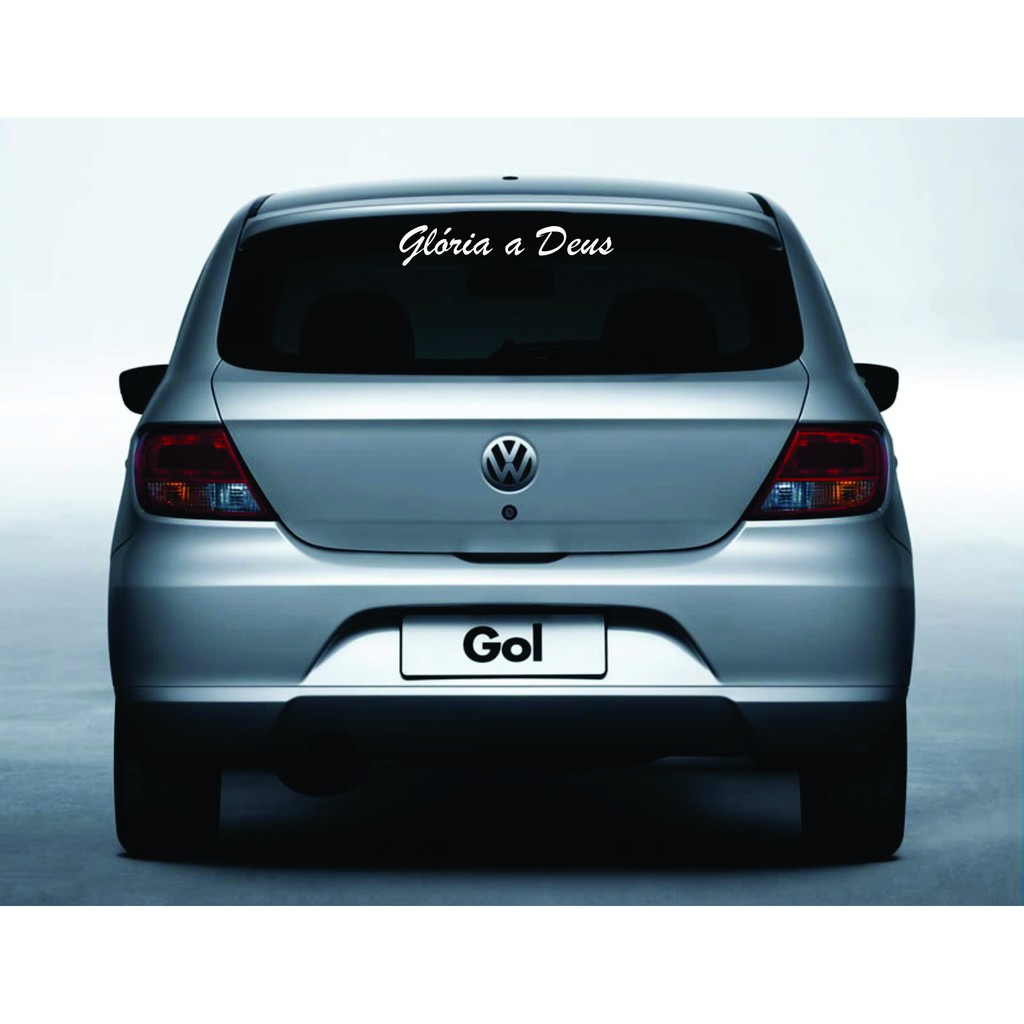 Adesivo Vidro Parabrisa Carro Moto Frase Glória A Deus Senhor Religião Religioso | Shopee Brasil