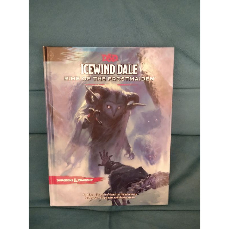Aventura Dungeons and Dragons Icewind Dale - Rime of the Frostmaiden | Shopee Brasil