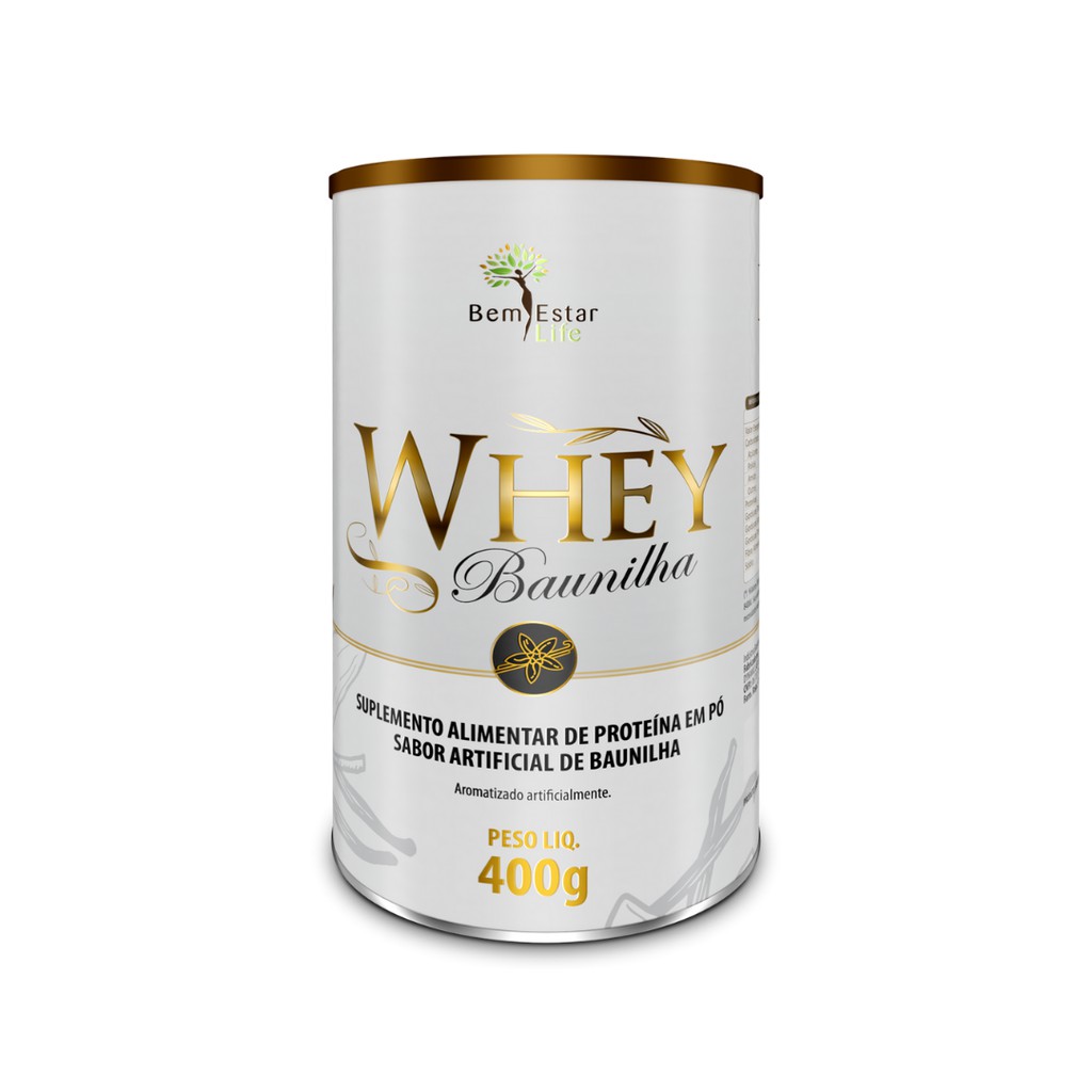 Whey Protein - Sabor Baunilha - 400g | Shopee Brasil