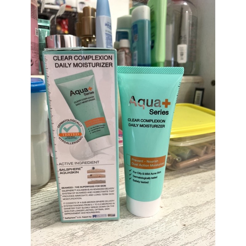 Aqua + Clear Complexo Hidratante / Aqua + Hidratante | Shopee Brasil