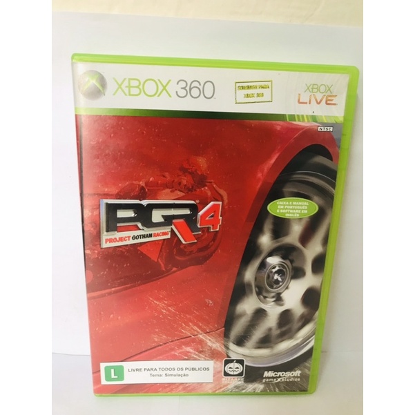 Project Gotham Racing 4 Xbox 360 Mídia Física Original | Shopee Brasil