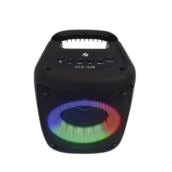 Caixa De Som Bluetooth Rgb Wireless Speaker C/ Suporte KTS-1236 ...