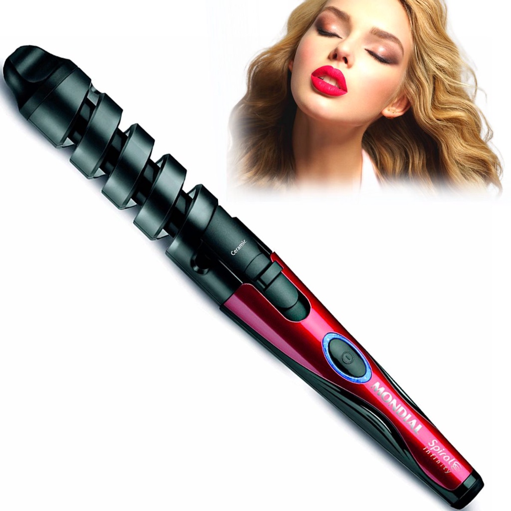 Escova Modeladora Mondial Spiral infinity Em-05 Bivolt | Shopee Brasil