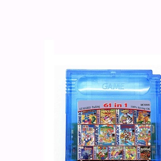 Game Boy Color cartridge 61 in 1 (multi cart for GameBoy, GBC) or 108 ...