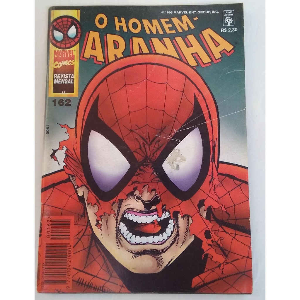hq o homem aranha n 162 editora abril jovem | Shopee Brasil