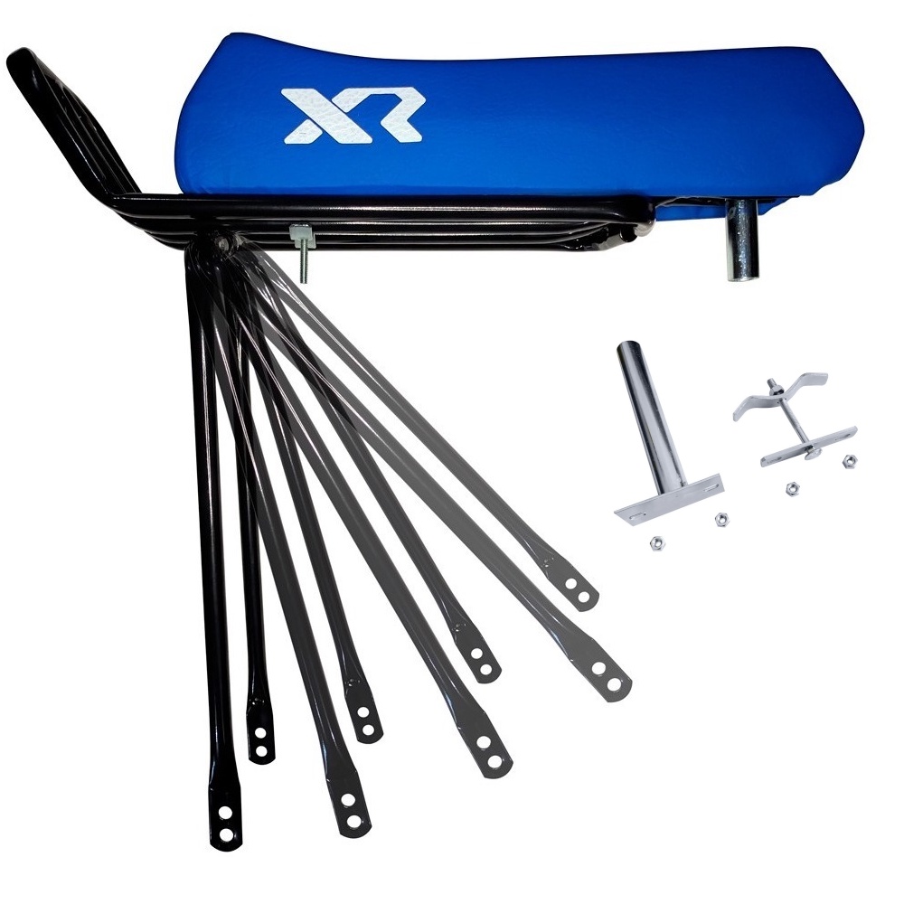 Banco Mobilete Bagageiro Garupa Tubular Rabetao C/ Presilhas e Canote ...