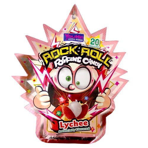 Rock Roll Popping Candy (explosive sugar) | Shopee Brasil