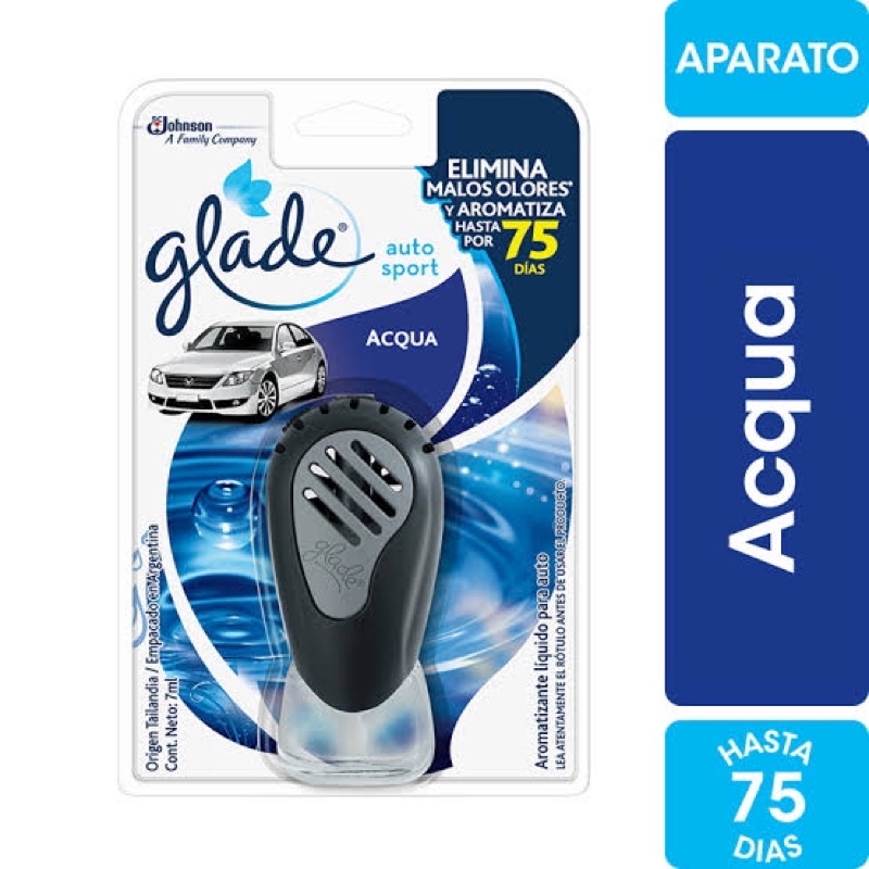 Odorizador Automotivo Glade Auto Sport 1 Desodorizador Automático ...
