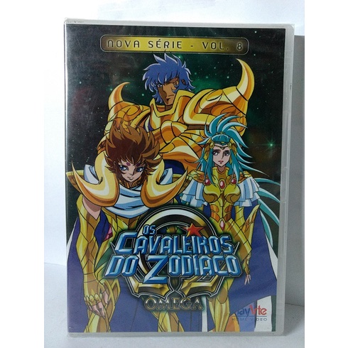 DVD Os Cavaleiros do Zodíaco - Nova Série - Vol. 8 - Novo / Original / Lacrado | Shopee Brasil